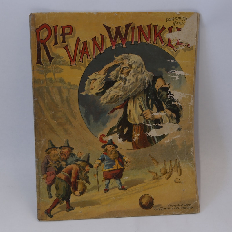 Rip Van Winkle Vintage Book - Etsy