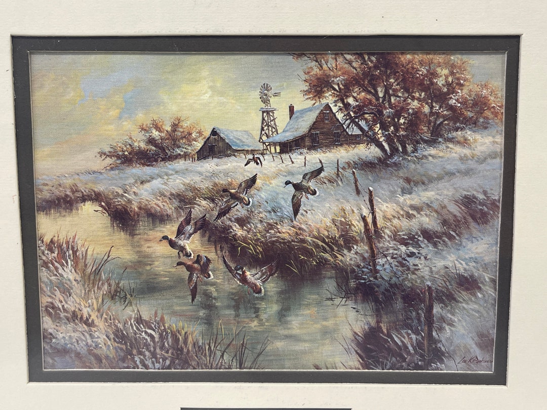 Lee K Parkinson, Four Point Landing, Birds, Ducks, Painting, Picture ...