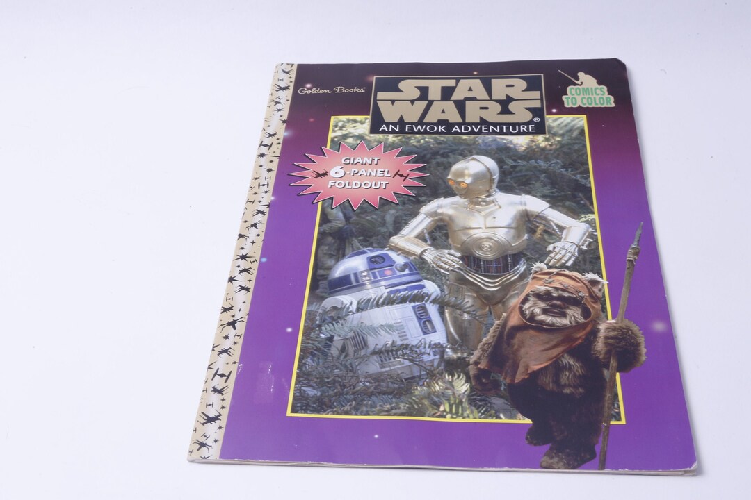 Star Wars, an Ewok Adventure, Golden Books, Comics to Color, Picture ...