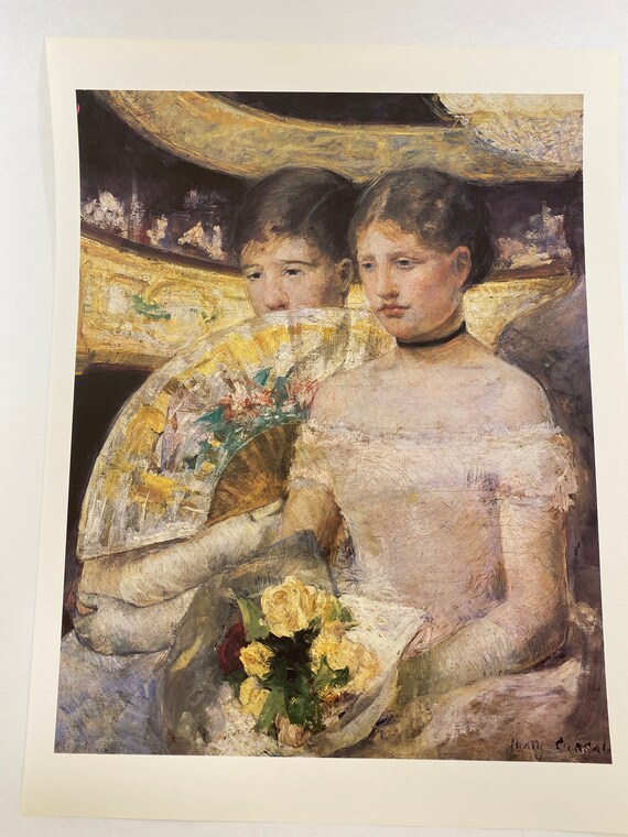 Woman In A Loge Cassatt