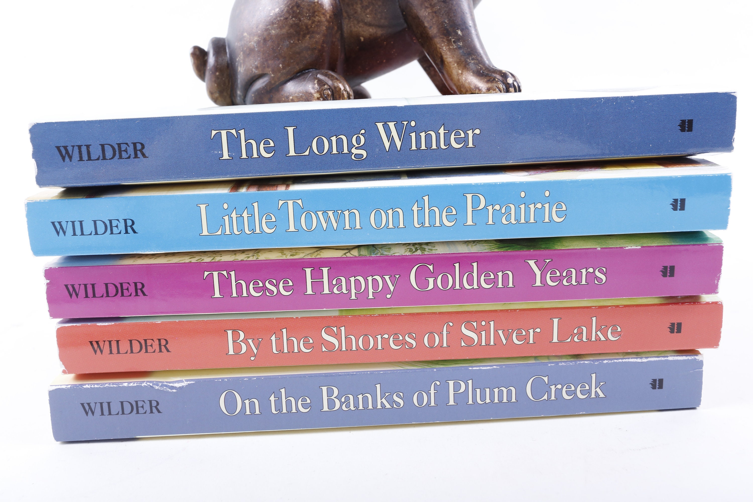 Laura Ingalls Wilder Book Set Illustrated Newbery Honor Book - Etsy