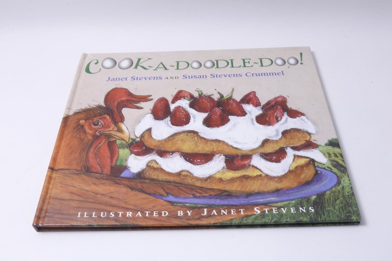 Cook-a-doodle-doo Janet Stevens Susan Stevens Crummel - Etsy
