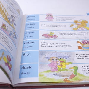 My First Muppet Dictionary, Picture Book, Muppet Babies, Illustrated by ...