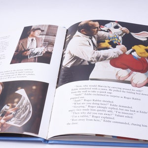 Who Framed Roger Rabbit Movie Storybook Walt Disney Golden - Etsy
