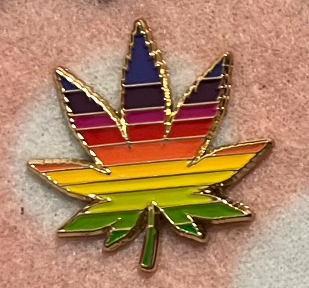 Pride Pot Leaf - Etsy