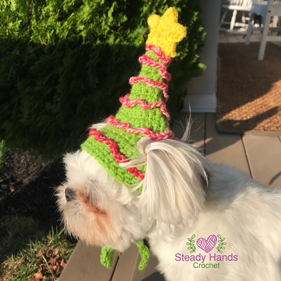 Christmas Tree Hat for Dogs - Etsy