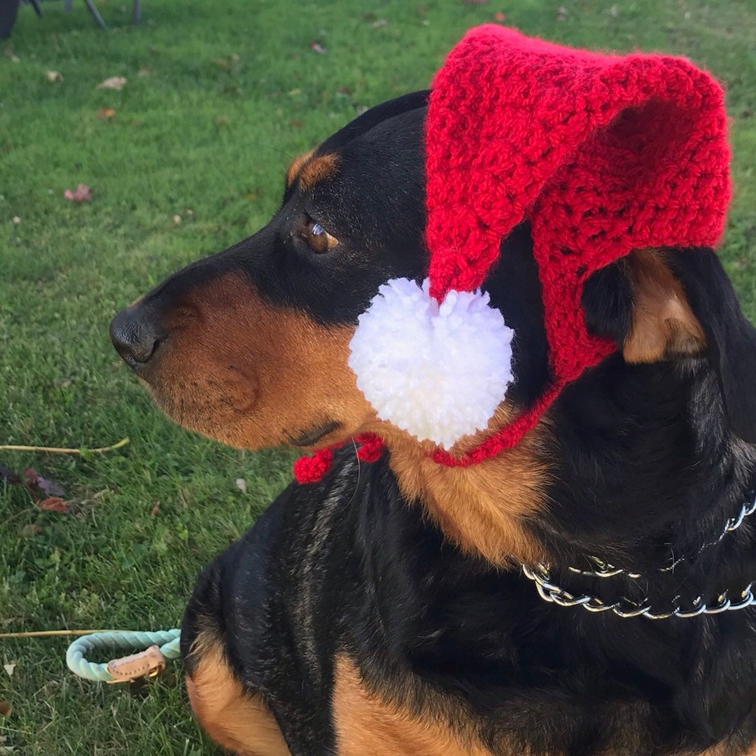 Santa Hat for Large Dogs - Etsy
