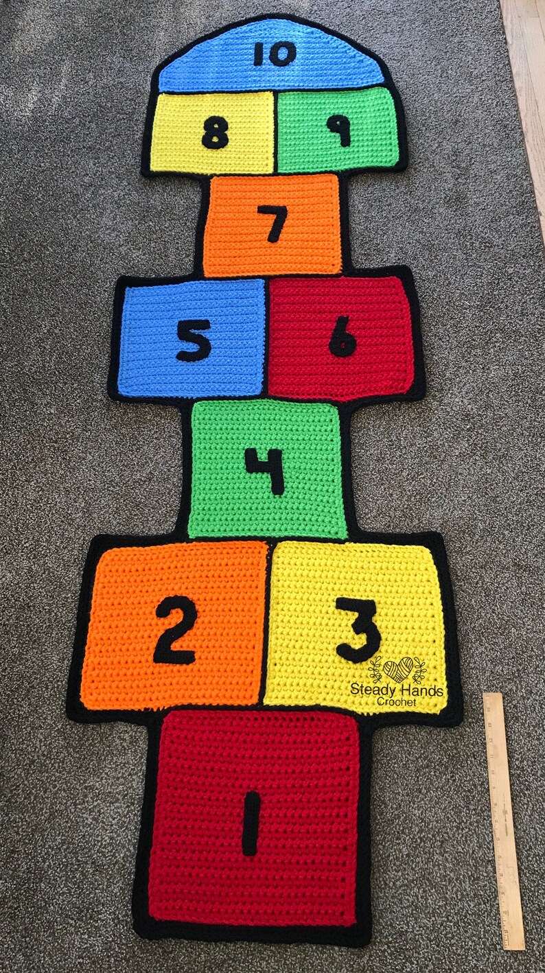 Hopscotch Rug Etsy