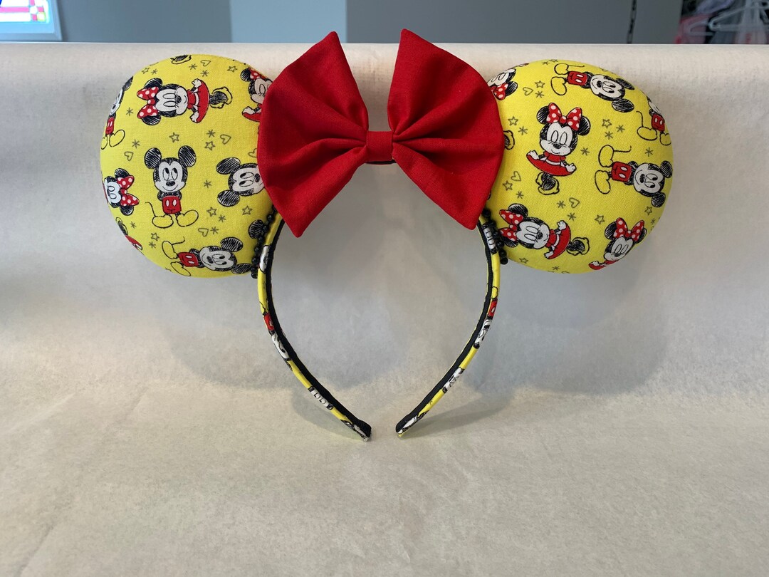Cartoon Couple Mouse Ears - Etsy