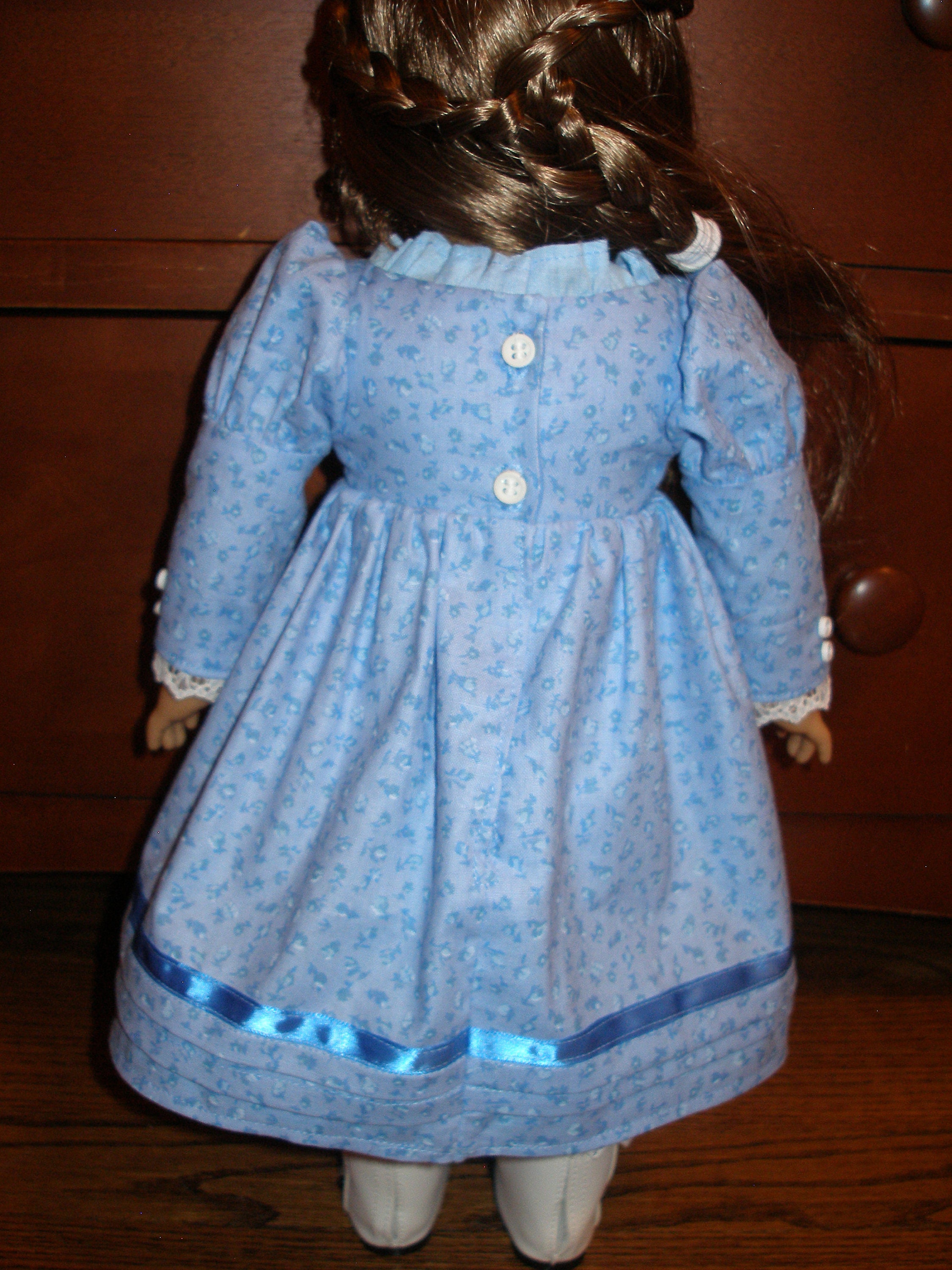 Handmade Regency Dress for American Girl or Other 18" Dolls - Blue - Etsy