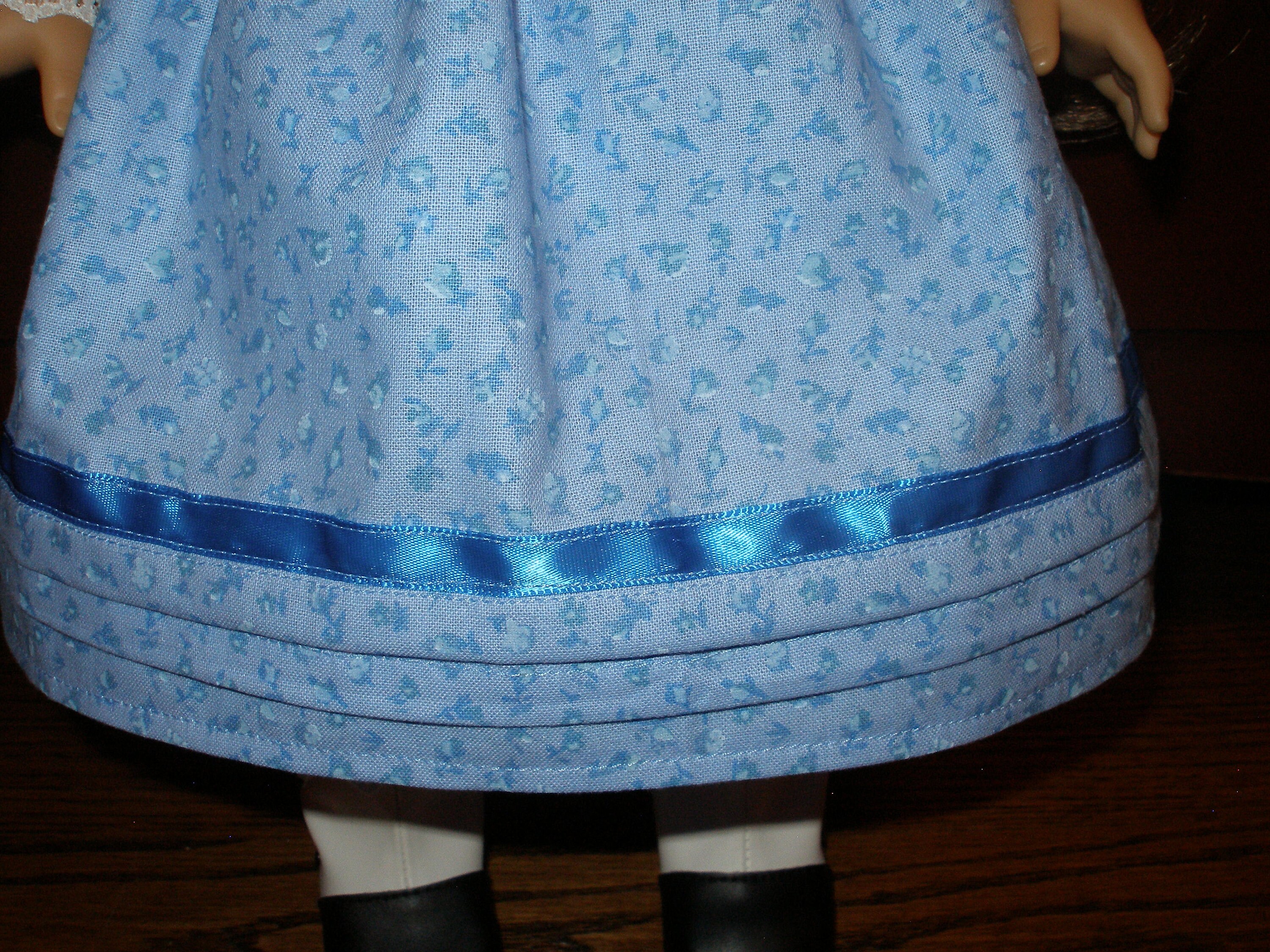 Handmade Regency Dress for American Girl or Other 18" Dolls - Blue - Etsy