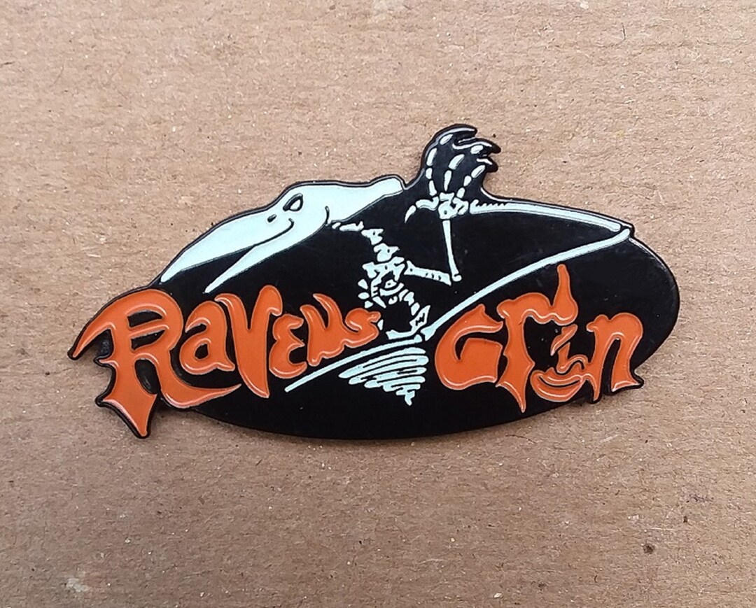 Ravens Grin Inn Logo Enamel Pin - Etsy