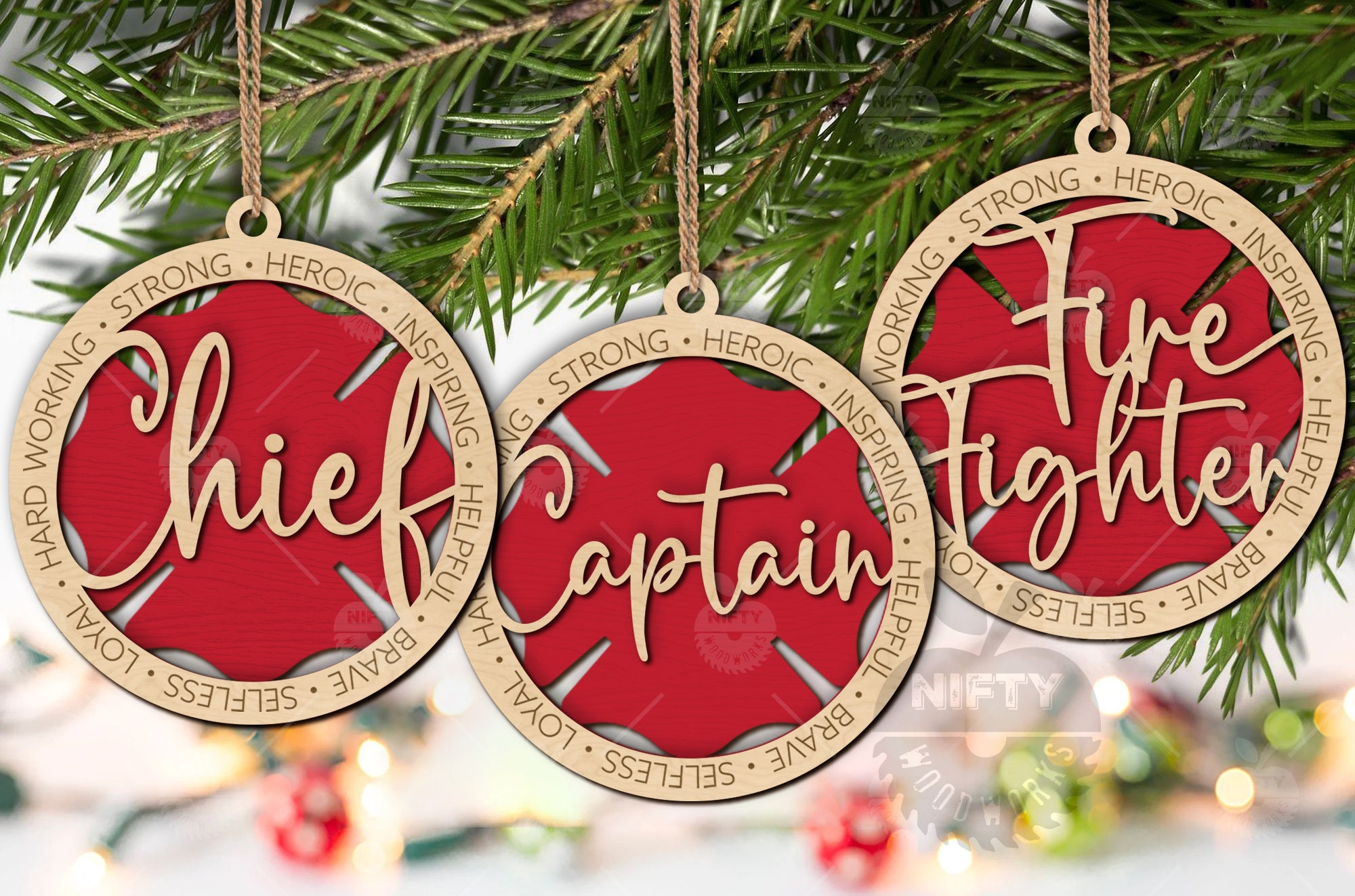 First Responder Christmas Ornament EMS Law Enforcement - Etsy