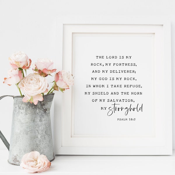 Psalm 18 33 - Etsy