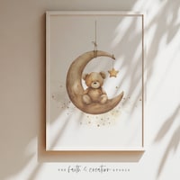 Goodnight Moon Nursery Art Print: Whimsical Children's Book Decor ...