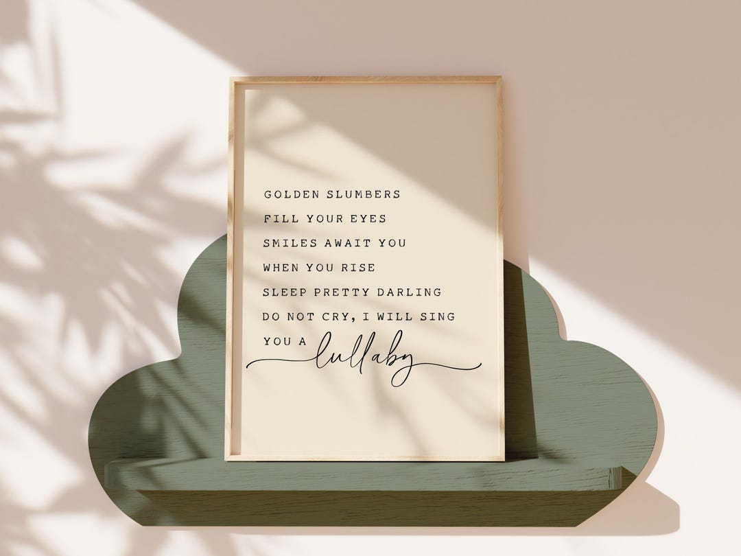 Golden Slumber Print for Kayleigh - Etsy