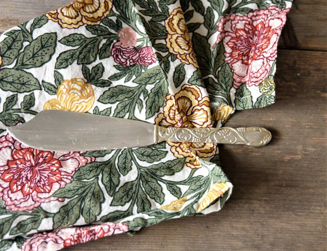 Beautiful Cake Knife Silver-plated With Vines Cake Server - Etsy