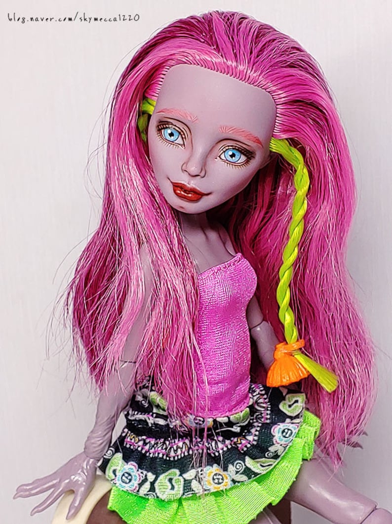 OOAK Custom Repaint Monster High Marisol Coxi Doll - Etsy