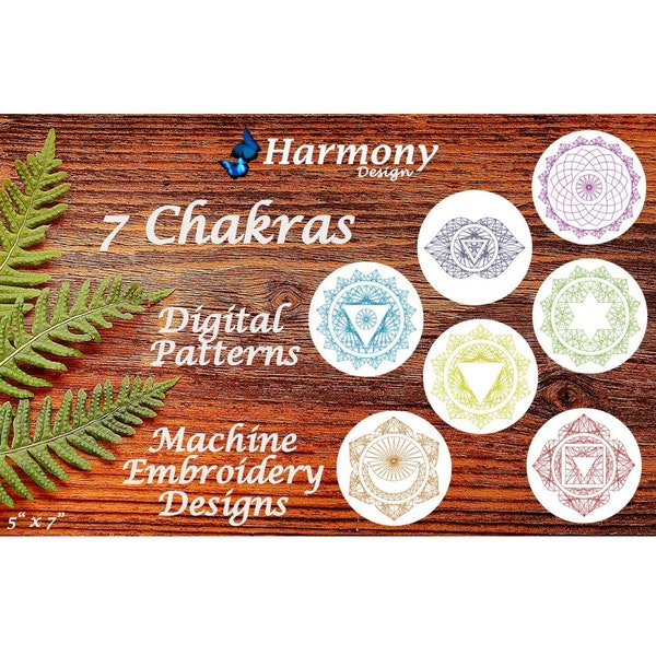 Chakra Embroidery - Etsy