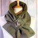 Harris Tweed® Scottish 100% Wool Tweed Scarf. Cowl. Neck Warmer. Tweed ...