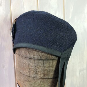 Harris Tweed® Glengarry, Highland Tam, Blue Glengarry, Scottish Bonnet ...