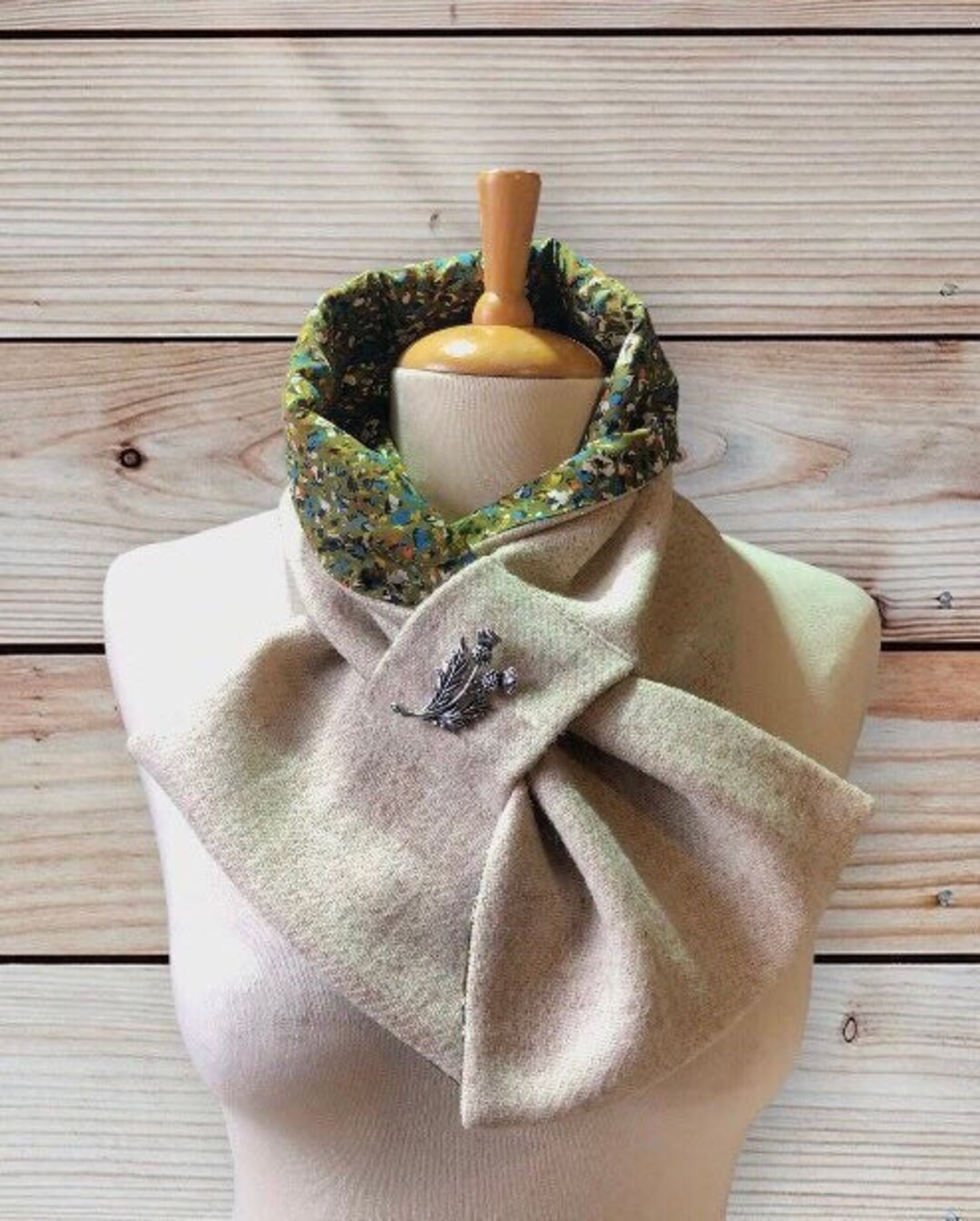 Harris Tweed® Scottish Wrap Cream Tweed Scarf Cowl Snood - Etsy