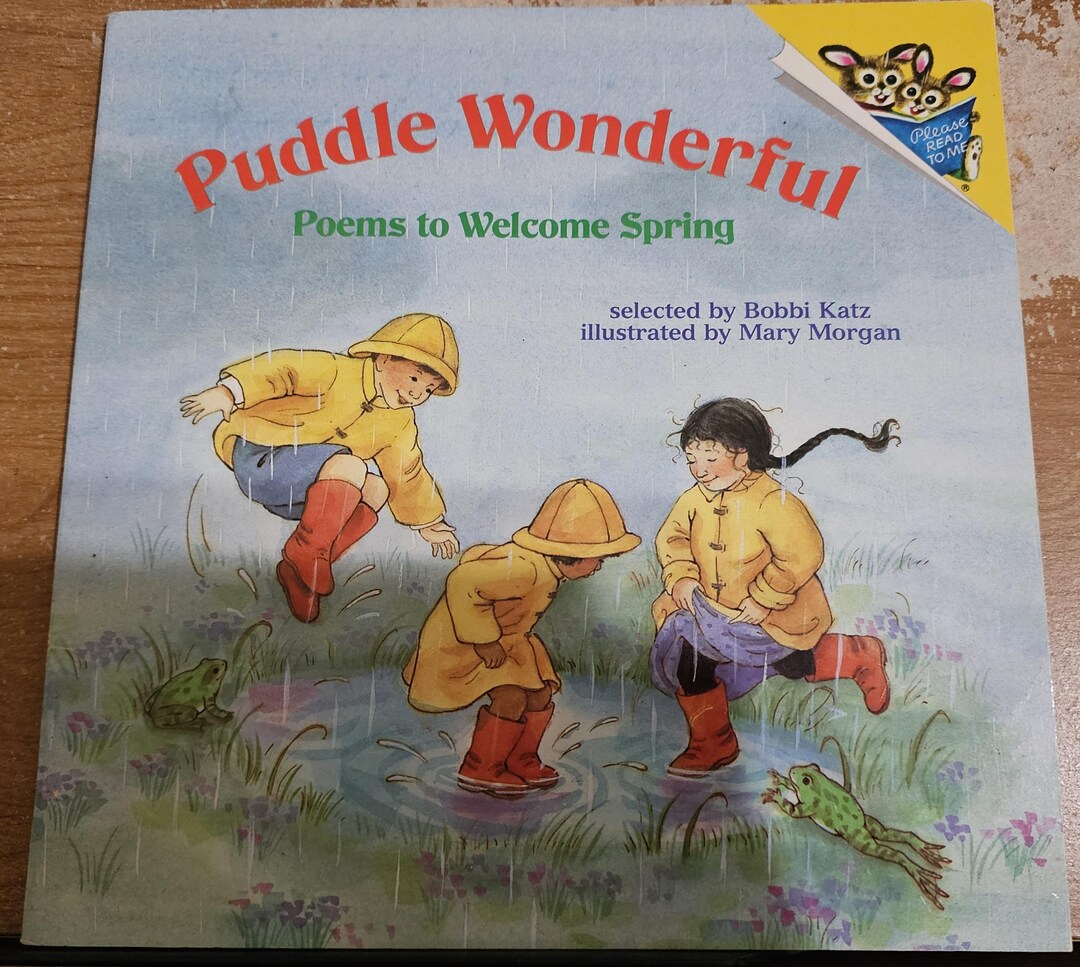 Puddle Wonderful Poems to Welcome Spring. 1992 Random House. Trade ...