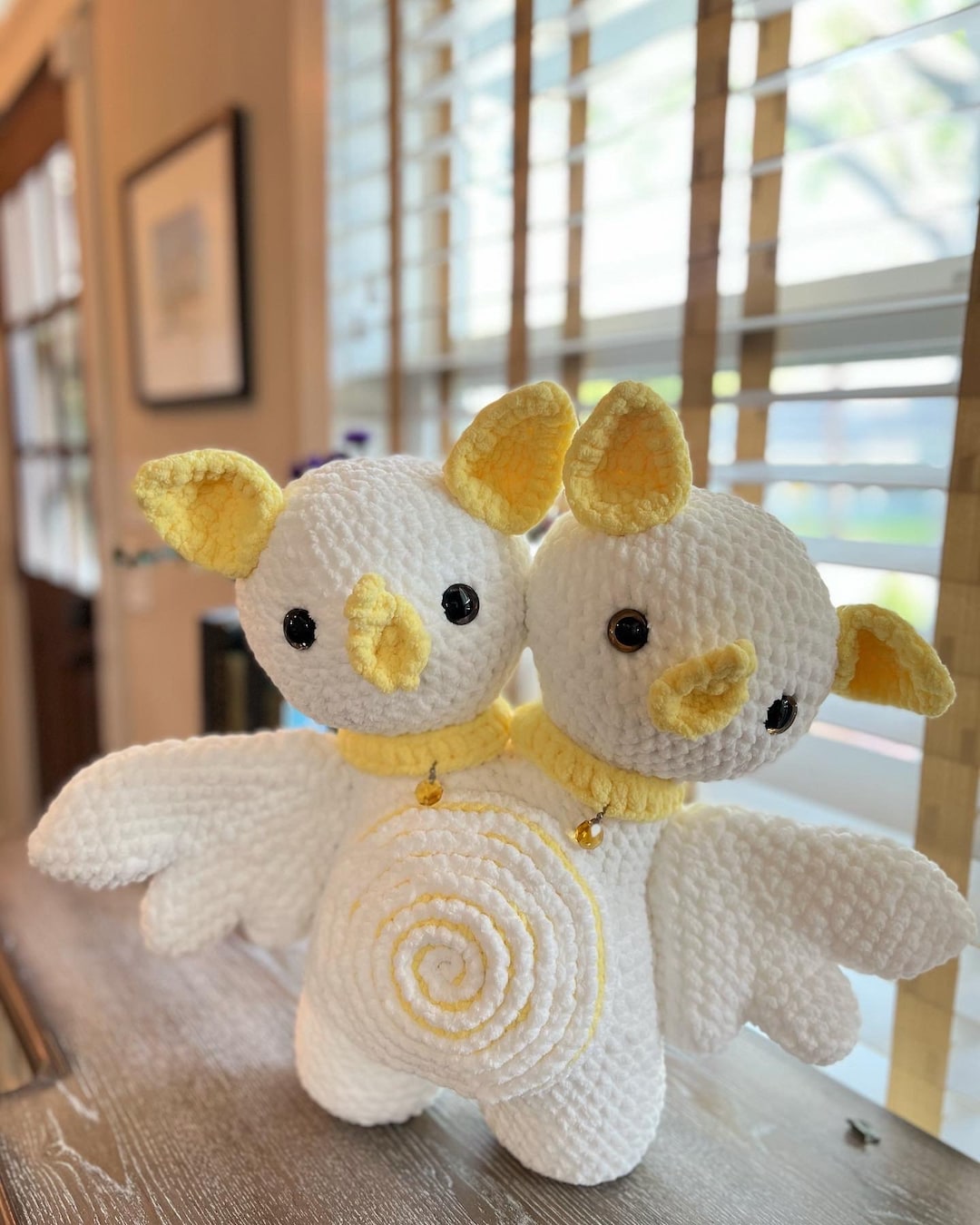 PATTERN Two-headed Banana Bat - Etsy