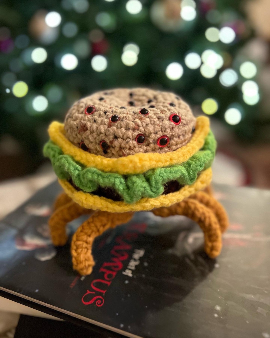 PATTERN Crochet Cheespider, Crochet Hamburger, Crochet French Fries - Etsy