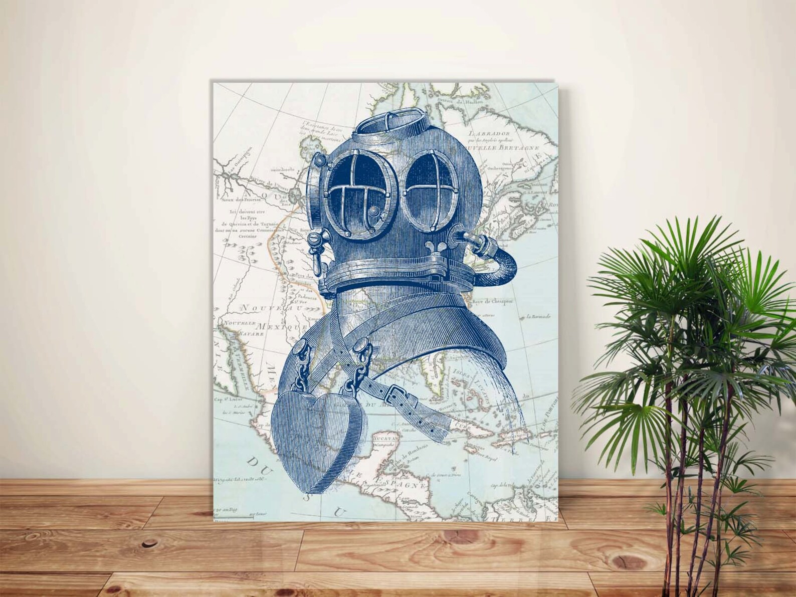 Scuba Diver Print, Nautical Art, Dive Print, Dive Poster, Scuba Dive ...