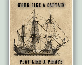 Play Like a Pirate | Etsy
