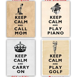 Keep Calm Art, Keep Calm Print, Keep Calm Decor, Keep Calm Poster, Keep ...