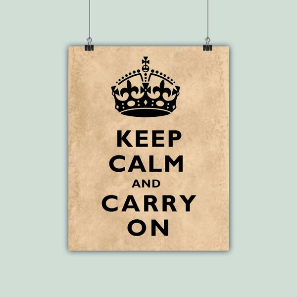 Keep Calm Posters - Etsy