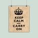 Keep Calm Art, Keep Calm Print, Keep Calm Decor, Keep Calm Poster, Keep ...