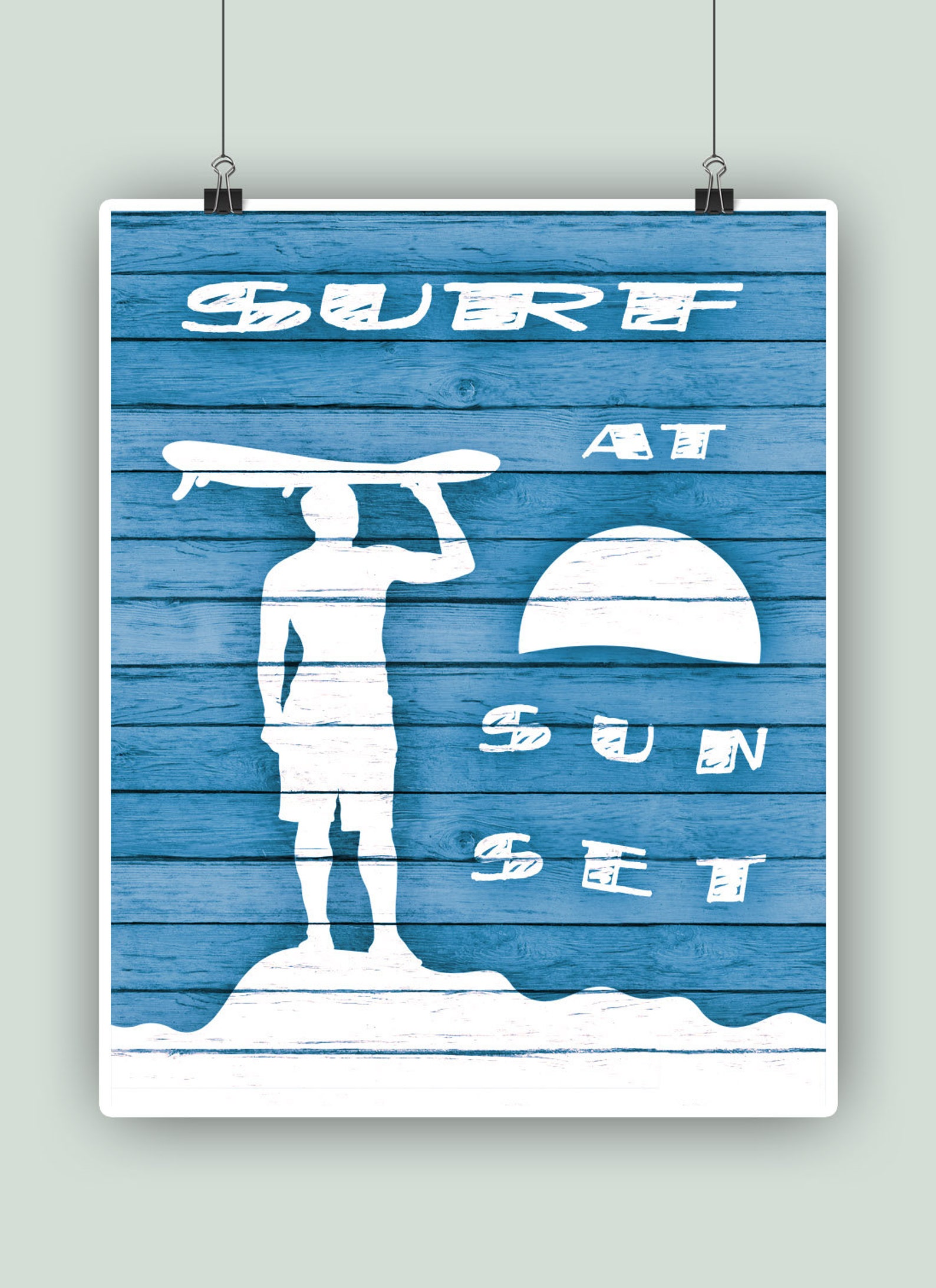 Surf Poster, Surfing Art, Surf Board, Surf Art, Surf Decor, Surfing ...