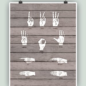 Scuba Diving Communication Print, Deep Sea Signs Wall Art, Nautical Art ...