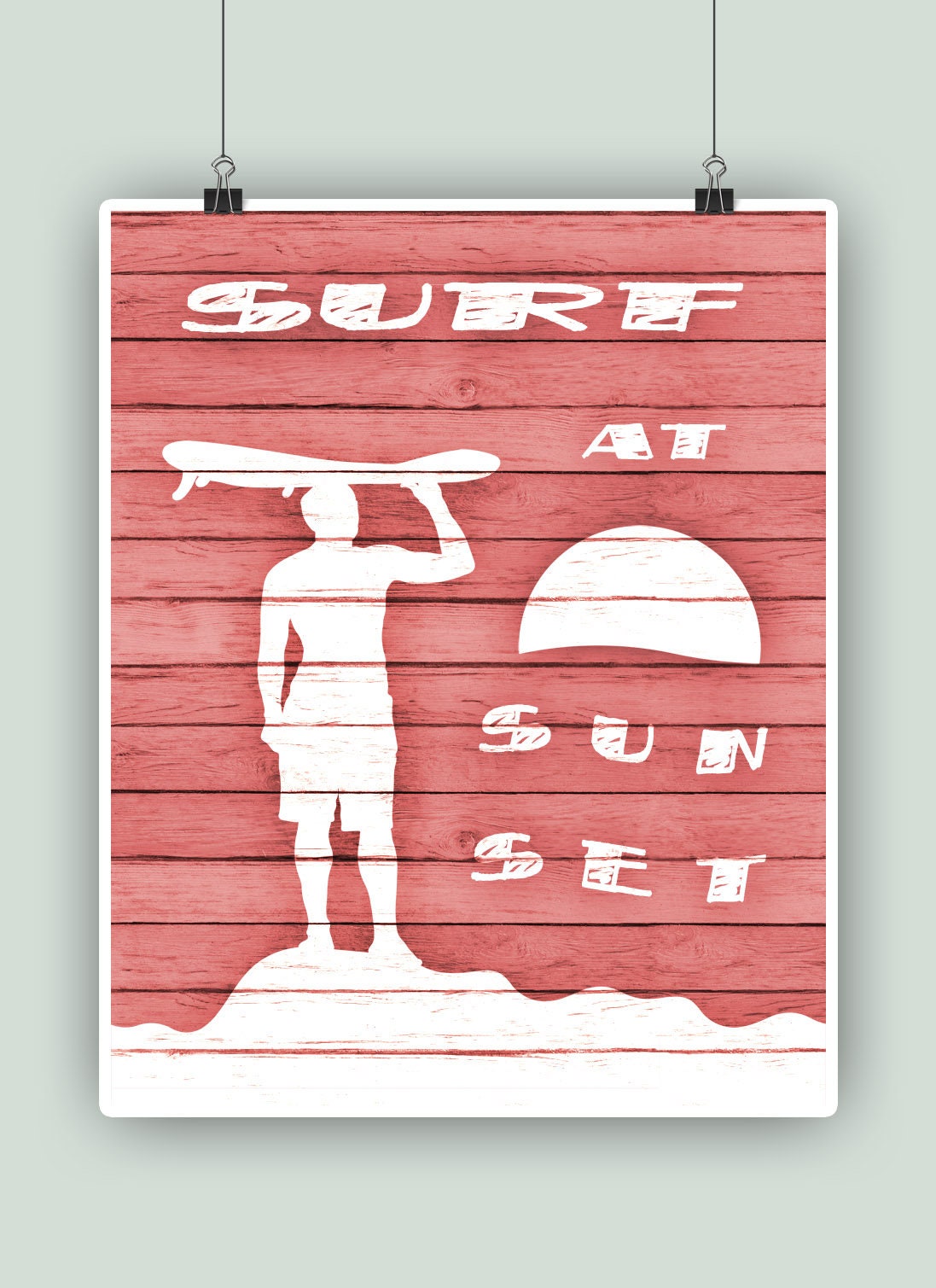 Surf Poster, Surfing Art, Surf Board, Surf Art, Surf Decor, Surfing ...