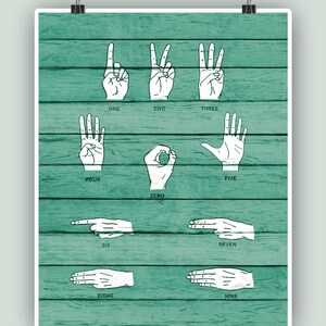 Scuba Diving Communication Print, Deep Sea Signs Wall Art, Nautical Art ...