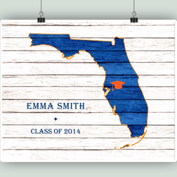 University of Florida Graduation Cap Decor - Etsy
