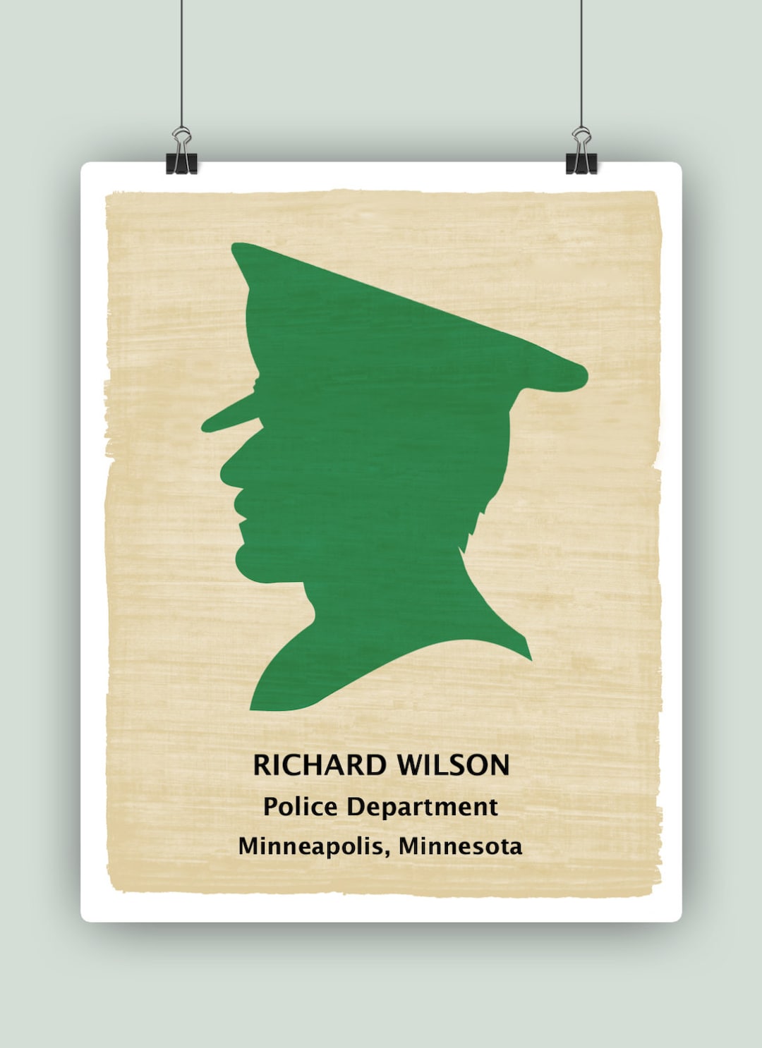 PERSONALIZED Policeman Art Print, Policeman Gift, Policeman Poster ...