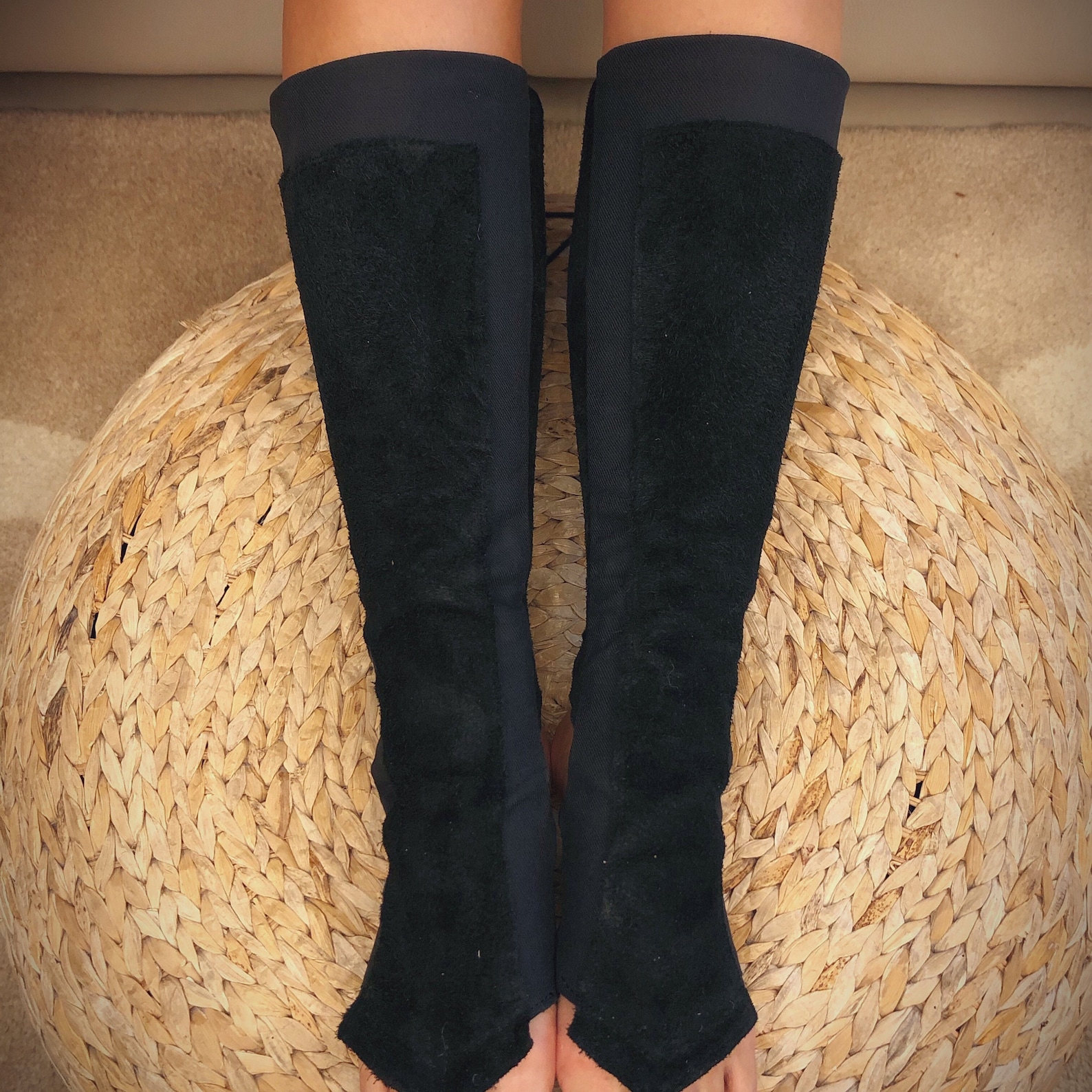 Venaki Trapeze Boots With Leather Long Trapezeboots Aerial Boots ...