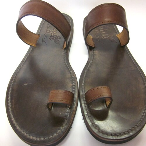 LEATHER SANDALS / Leather Handmade Sandals / Unisex Sandals / - Etsy