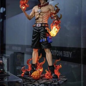 One Piece Ace Statue - Etsy