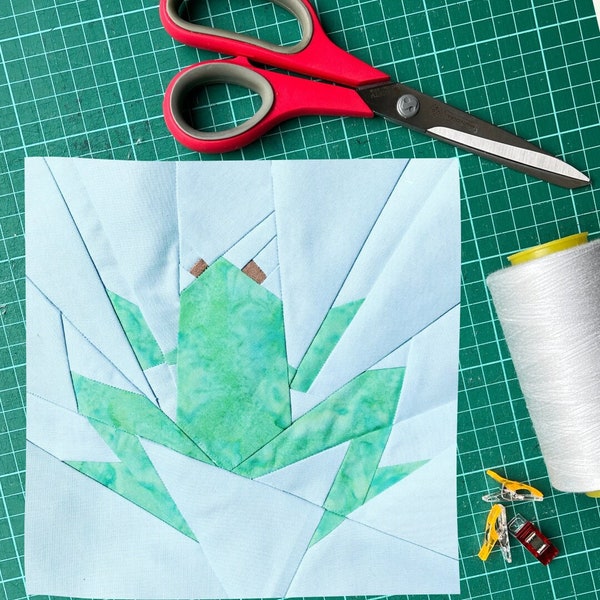 Frog Quilt Pattern - Etsy