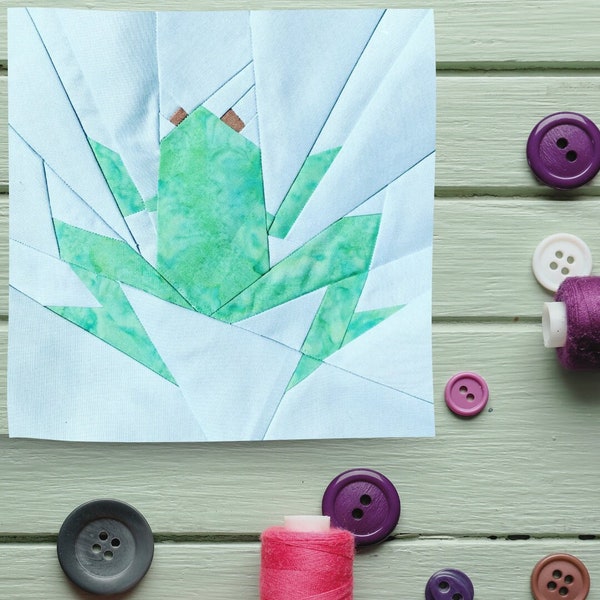 Frog Quilt Pattern - Etsy