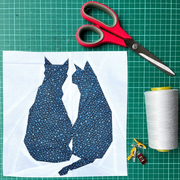 Cat Quilt Pattern - Etsy