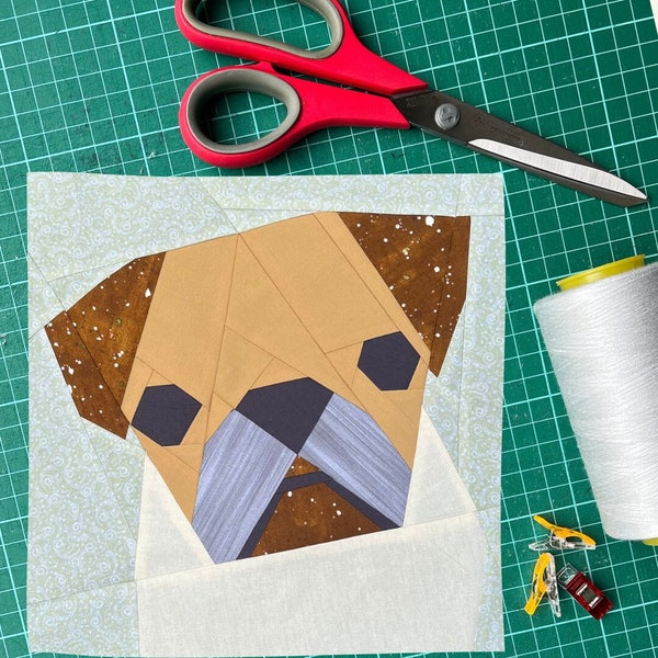 Pug Quilt Pattern - Etsy