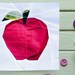 Apple Quilt Block Pattern Foundation Paper Piecing 50 X50 Cm FPP PDF - Etsy