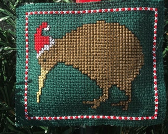 Kiwi Santa Hat - Etsy