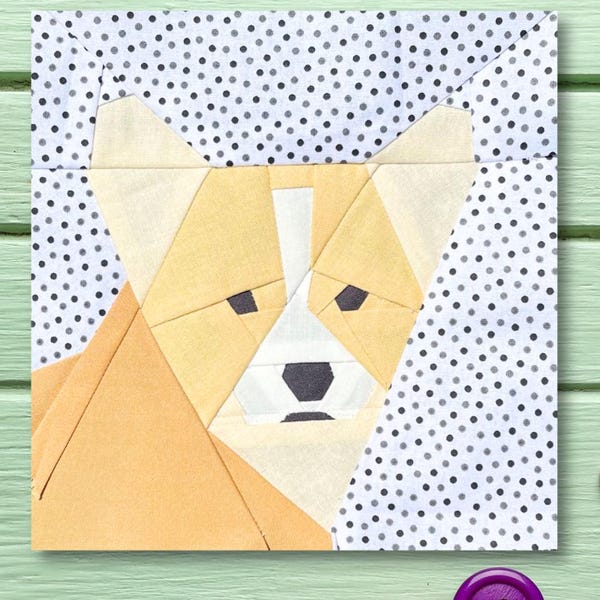Corgi Quilt Pattern - Etsy